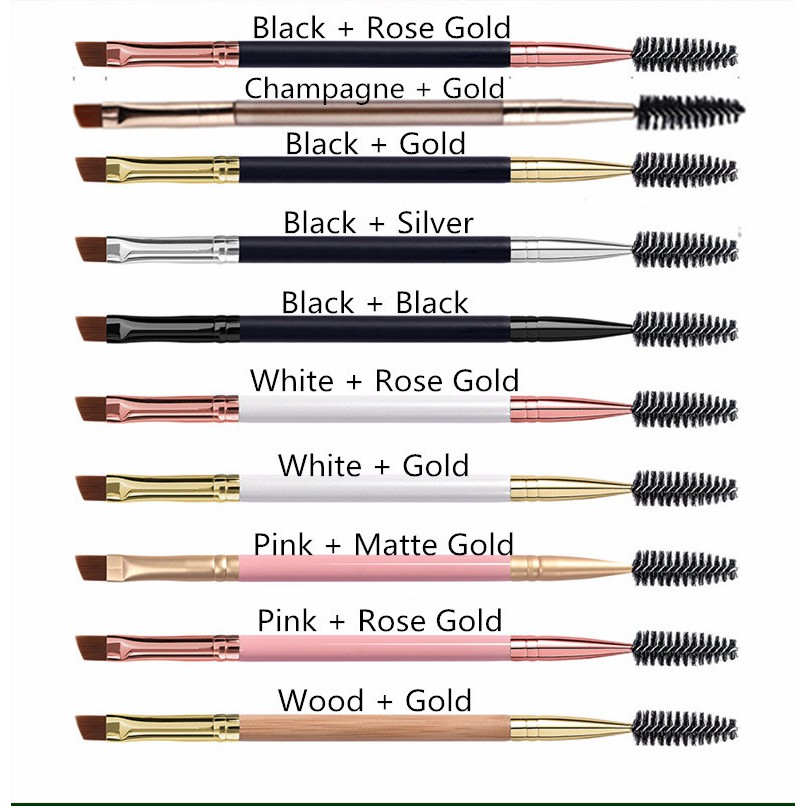 1pc 2WAY NO LOGO Eyebrow Brush Berus Ukir Kening | Shopee Malaysia