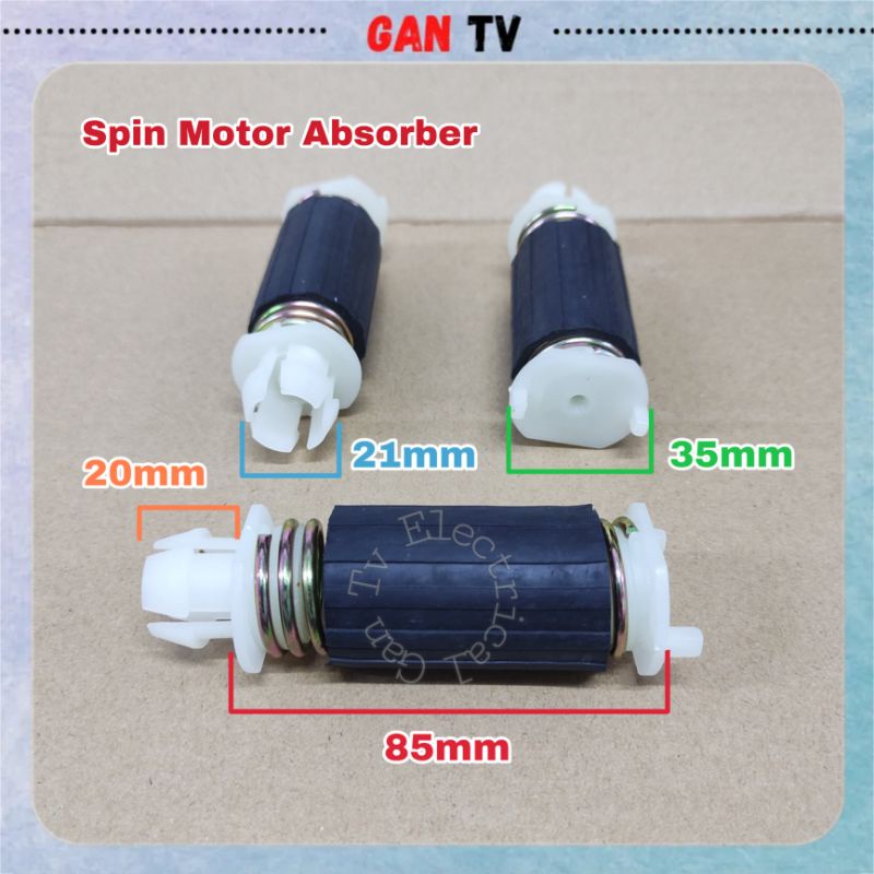 (3pcs) Heavy Duty Universal 85mm Semi Auto Washing Machine Spin Motor ...