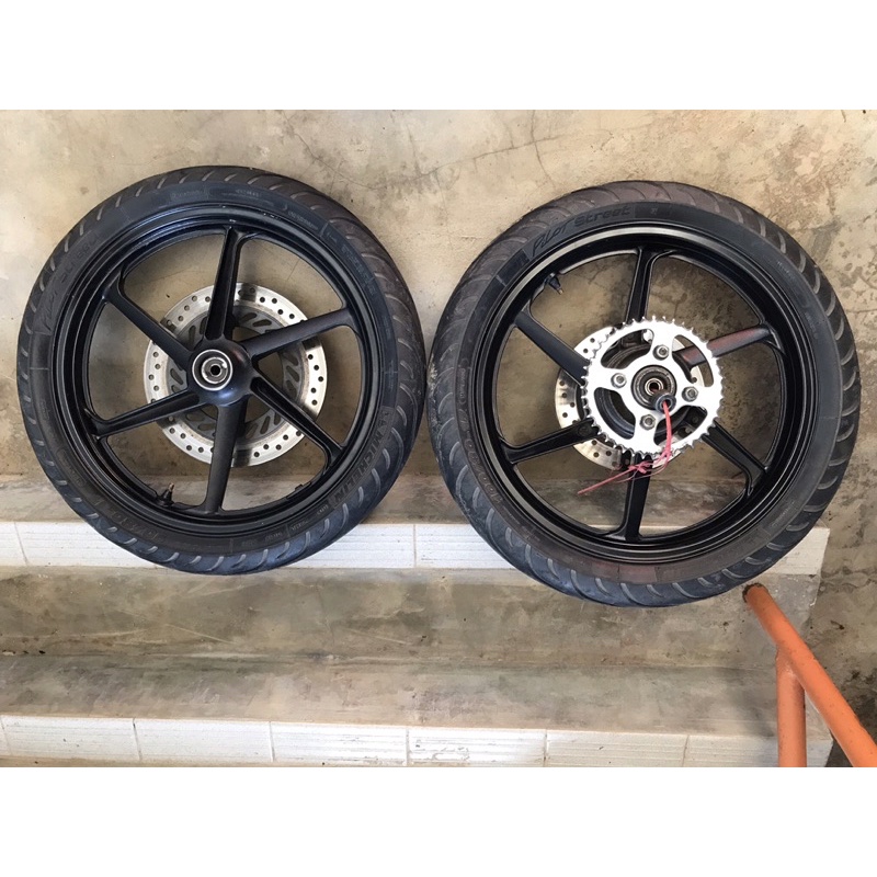 Set rim enkei original CBR150R | Shopee Malaysia