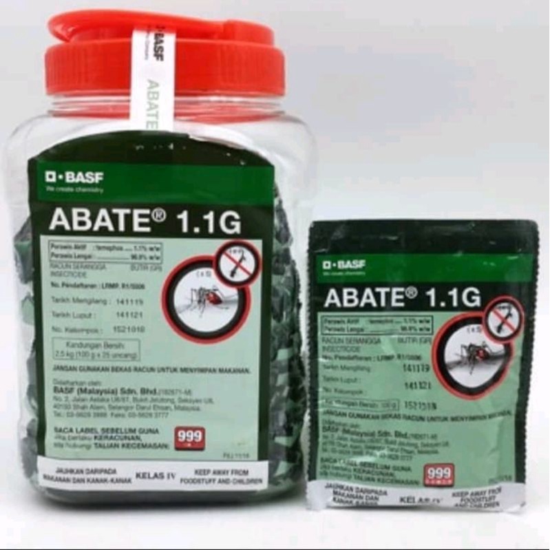 💥PROMOTION💥BASF Abate 1.1G (100g) Mosquitoes control / Jentik-jentik ...