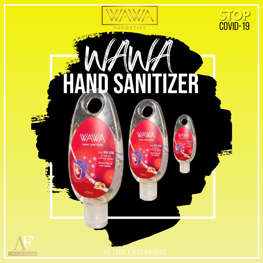 Hand Sanitizer Wawa 40ml Peach Fragrance 💥New Packaging💥 | Shopee Malaysia