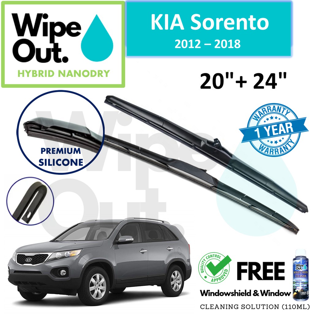 Elegant 2017 Kia Sorento Wiper Blade Size Images