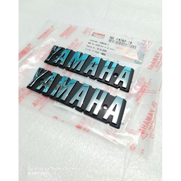 Tengki rxk rx k rx135 pnp rx125 tank logo emblem original india ...