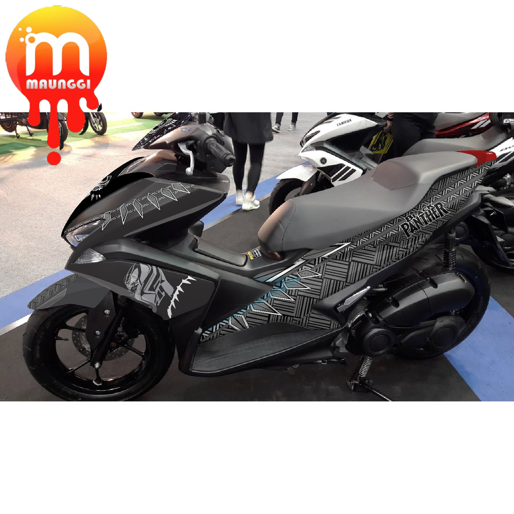 Aerox 155 full body motorbike Striping aerox 155 full body Decal ...