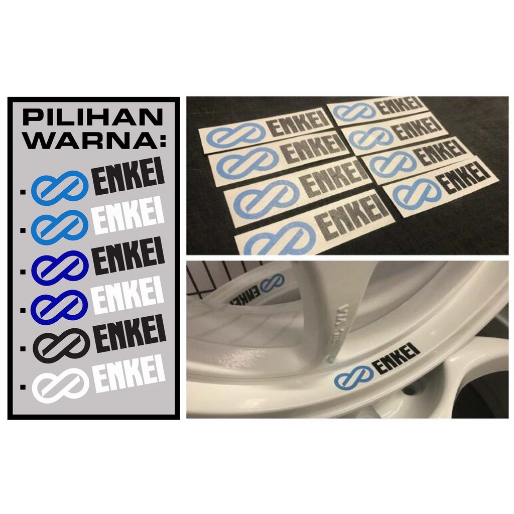 Sticker Enkei RPO1 (Cutting Original Spec) | Shopee Malaysia