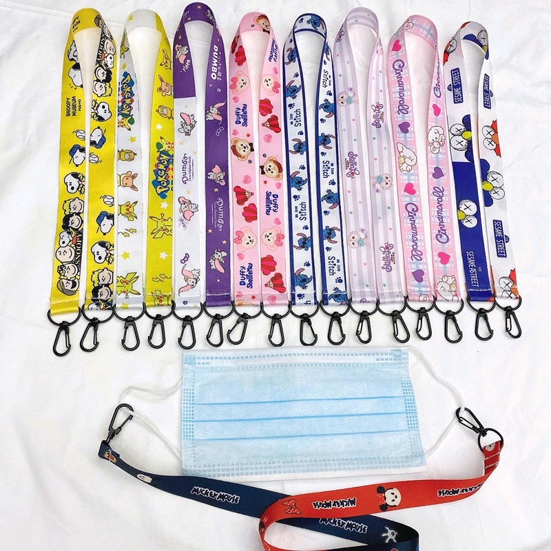 Nice Mask Lanyard / Face Mask Chain / Cute Mask Chain / Budak Mask Tali ...