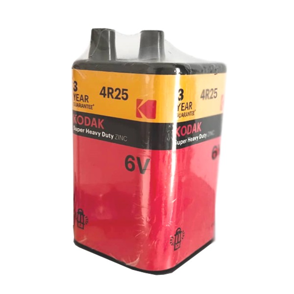 KODAK Super Heavy Duty Zinc 4R25 6V Lantern Battery | Shopee Malaysia