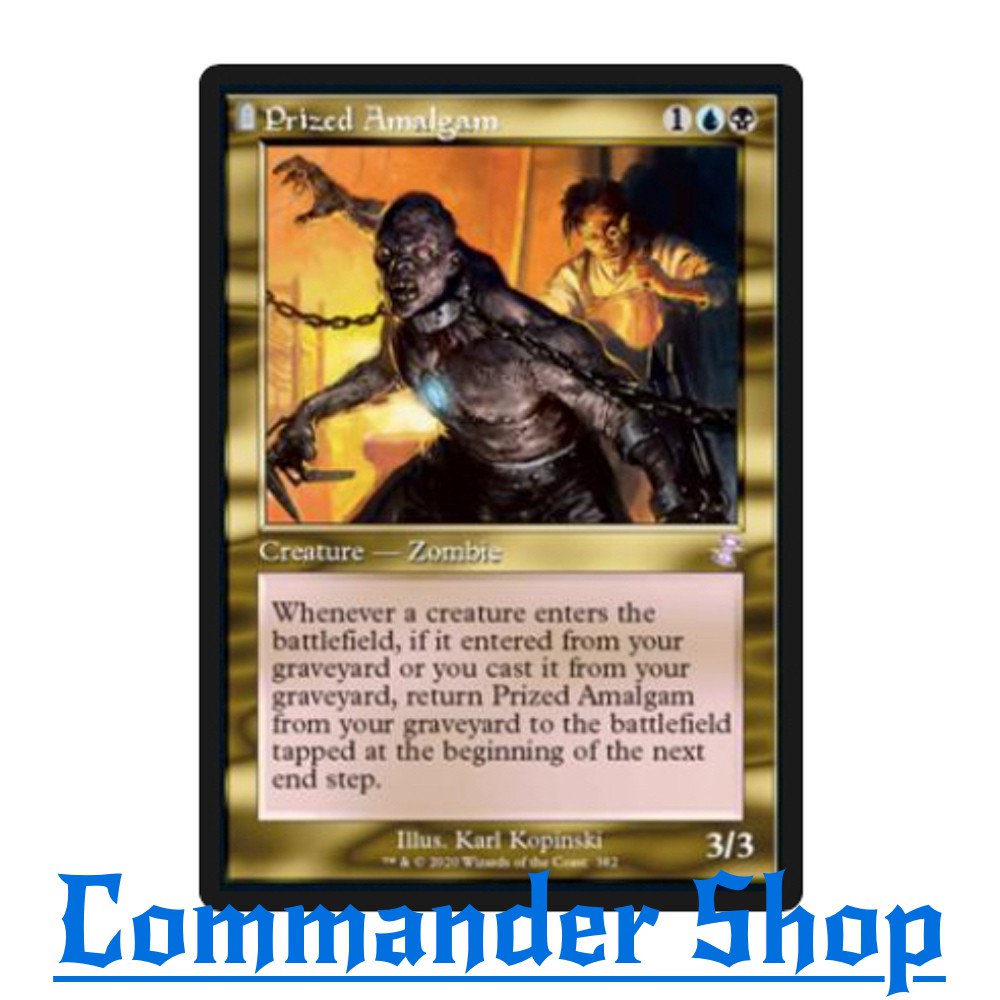 Prized Amalgam (Creature-Zombie) Blue Black Card Magic The Gathering ...