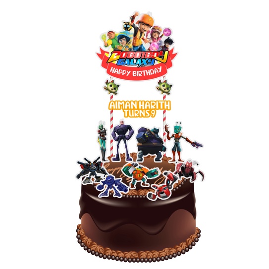 Boboiboy Megabot Cake Topper | Shopee Malaysia