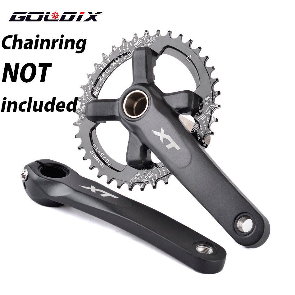 Basikal Crank Aluminium XT 104BCD Bicycle Crank MTB Mountain bike crank ...