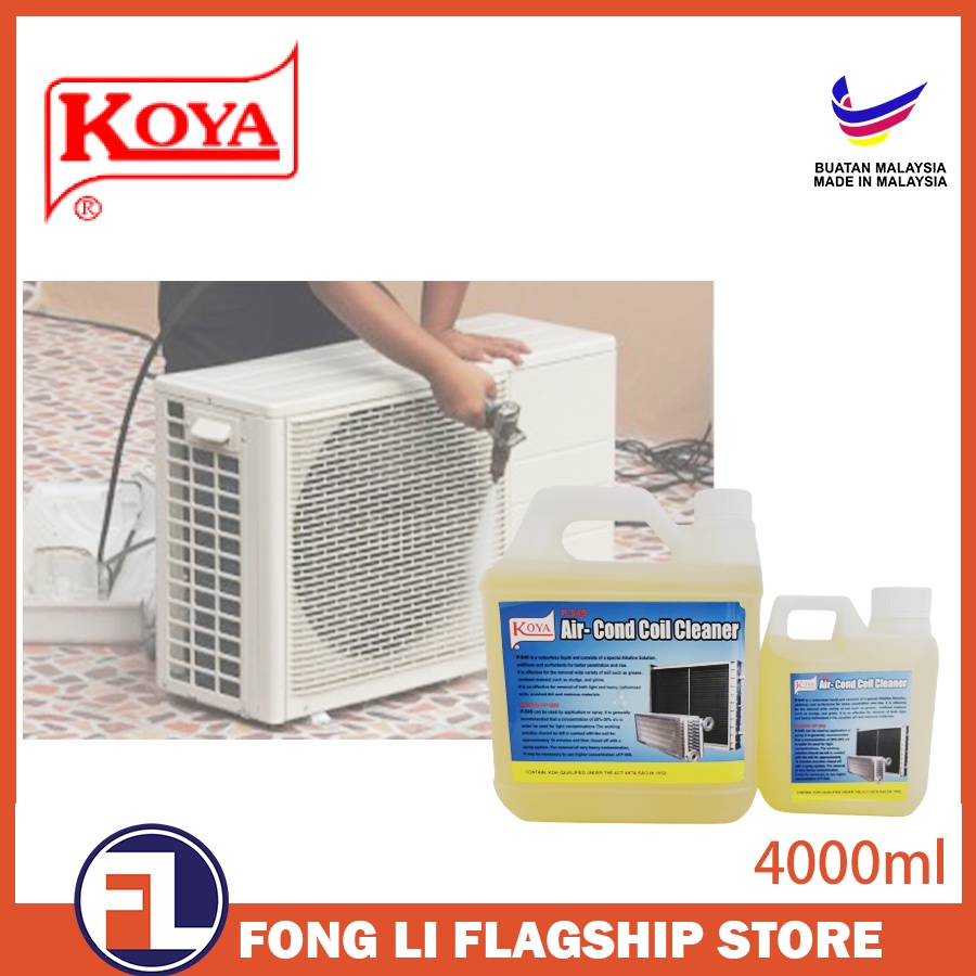 Koya P-545 P545 Aircon Coil Cleaner 4000ml | Shopee Malaysia