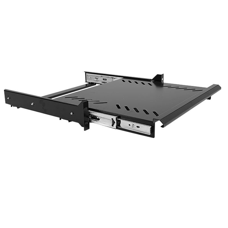 Universal 19-Inch 2U Thickened Cabinet Keyboard Tray Sliding Laminate ...