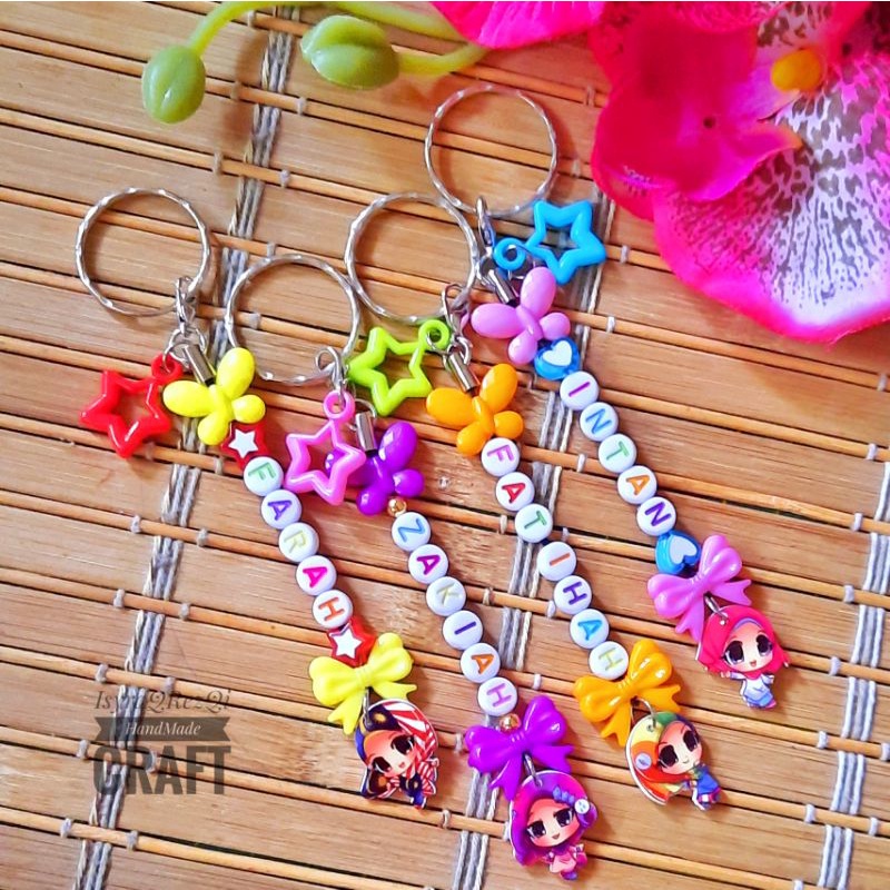 Rantai Kunci Keychain Bernama Customize Name Keychain | Shopee Malaysia