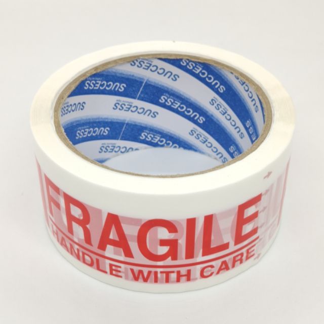 Success Fragile OPP Tape (50Mic X 48MM X 50M) | Shopee Malaysia
