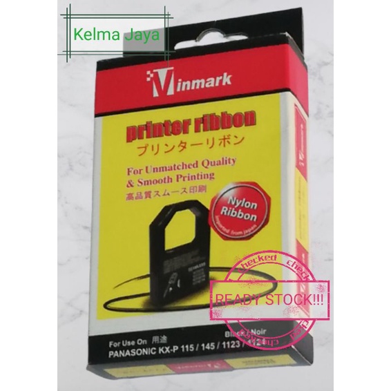 💥Ready Stock!!!💥 Vinmark Printer Riboon Panasonic KX-P 115/145/1123 ...