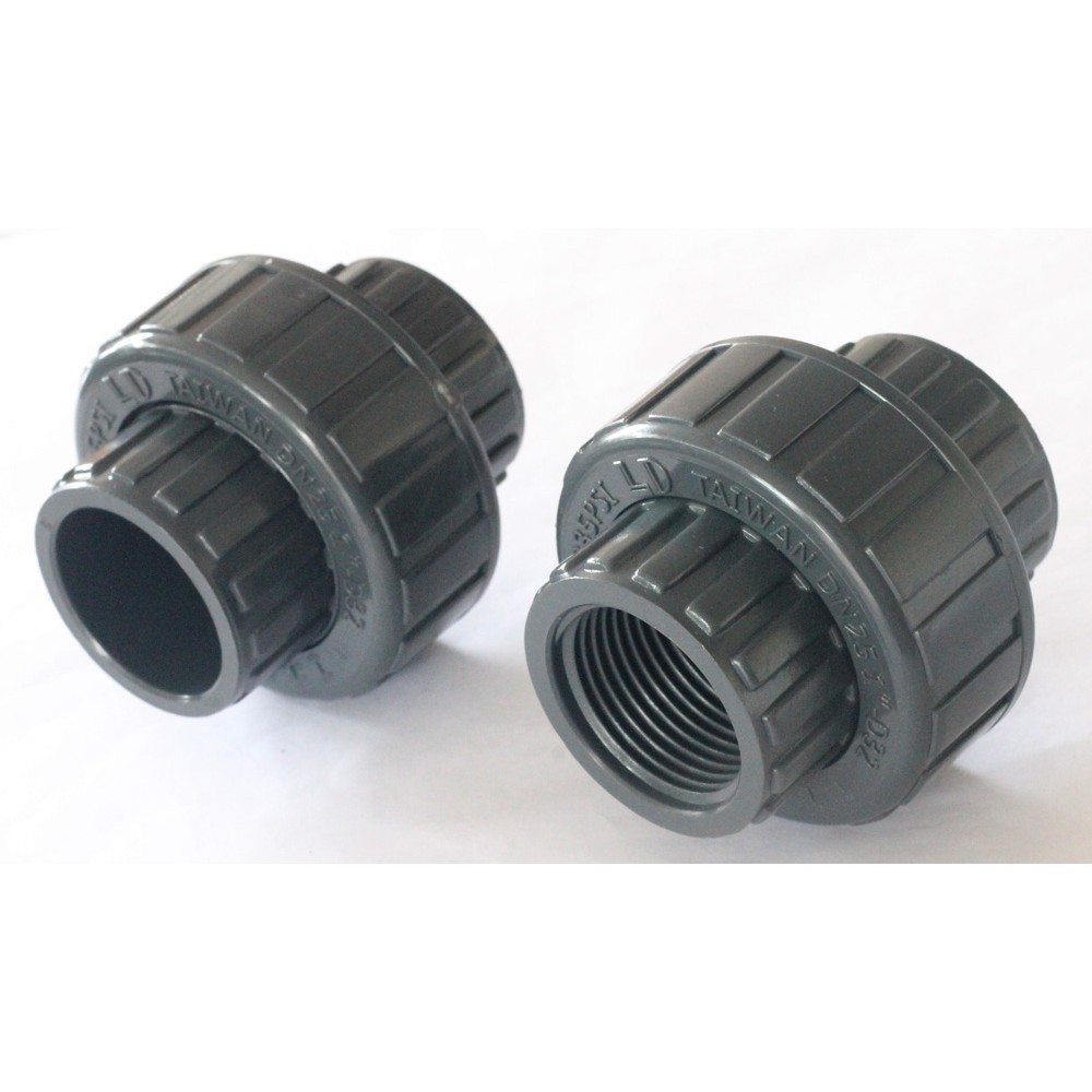 LD 820 PVC Union Coupling Socket or Threaded End 1 inch, 25 mm | Shopee ...