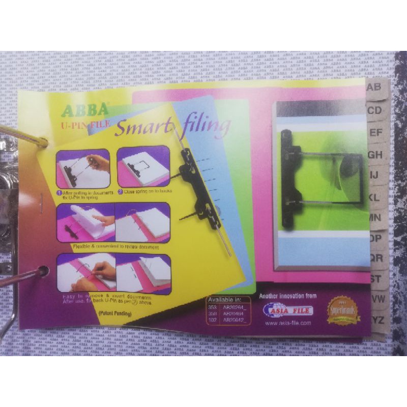 Abba Arch File A5 Paper Index A - Z Divider | Shopee Malaysia