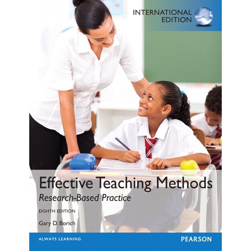 Effective Teaching Methods: Research Base Practice 8th edition - Borich | Shopee Malaysia