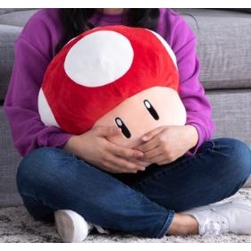 [READY STOCK] SUPER MARIO MUSHROOM PLUSH TOY NINTENDO Original 14inch ...