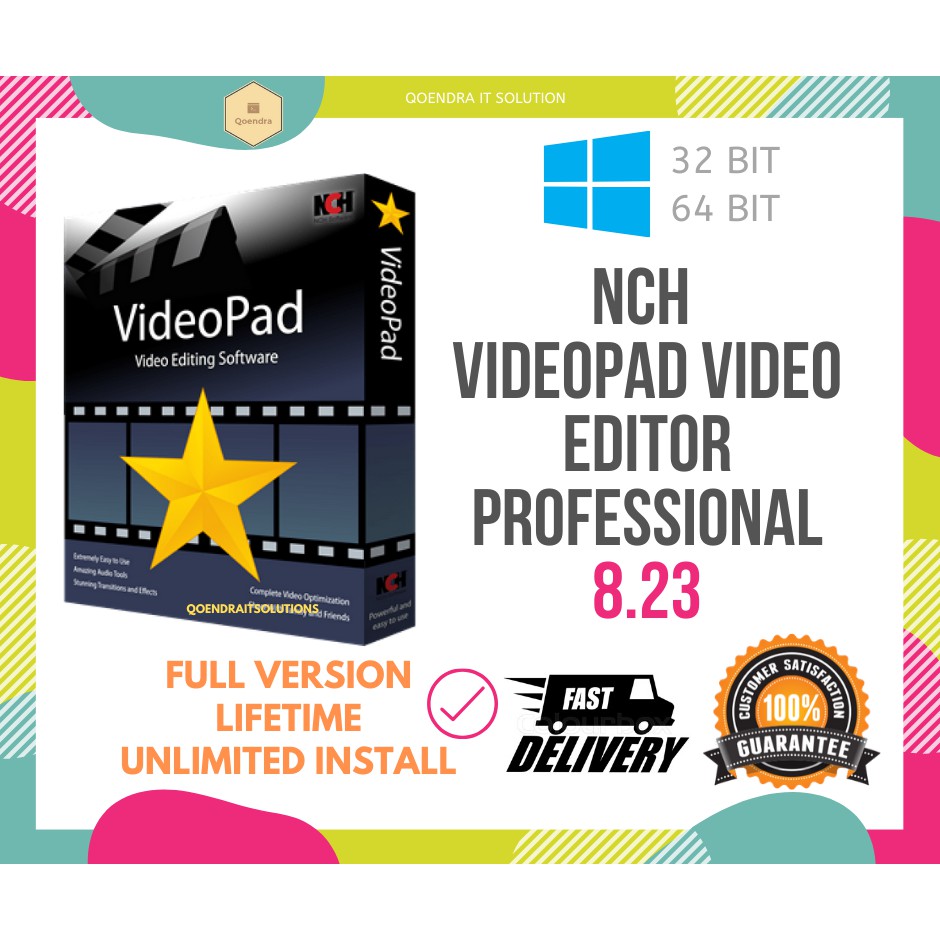 🔥HOT🔥 NCH VideoPad Video Editor Professional 8.23 | Easy Install ...