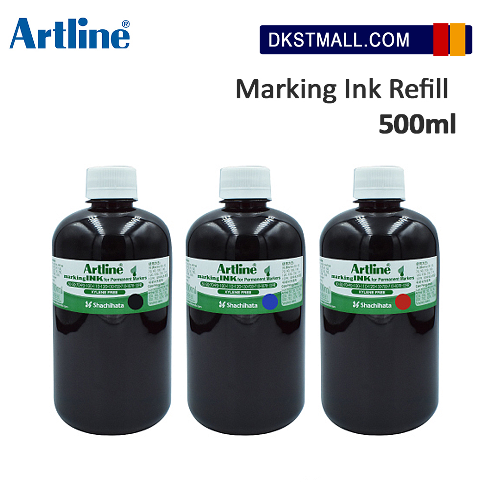 Artline Marking Ink 500ml (Blk,Blu) | Shopee Malaysia