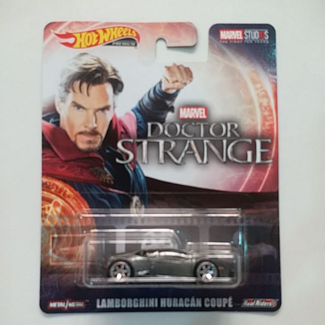 HOT WHEELS 2019 PREMIUM MARVEL DOCTOR STRANGE LAMBORGHINI HURACAN COUPE ...