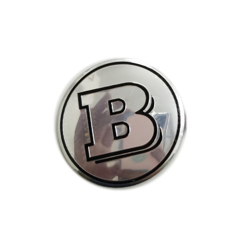 4pcs 56mm Wheel hub cap sticker for Mercedes Benz Brabus AMG Apple tree ...