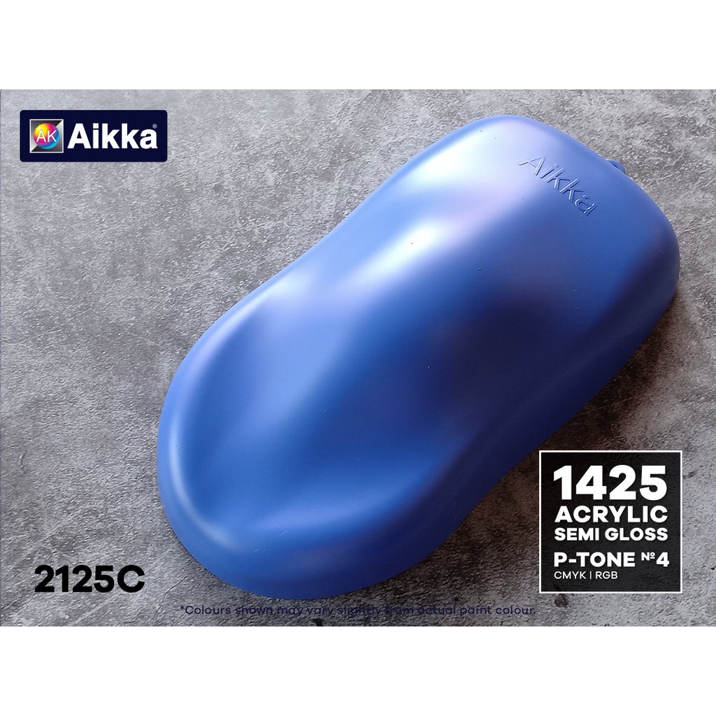 AIKKA Paint PANTONE Colour 2125C / 1425 ACRYLIC SEMI GLOSS PAINT ...