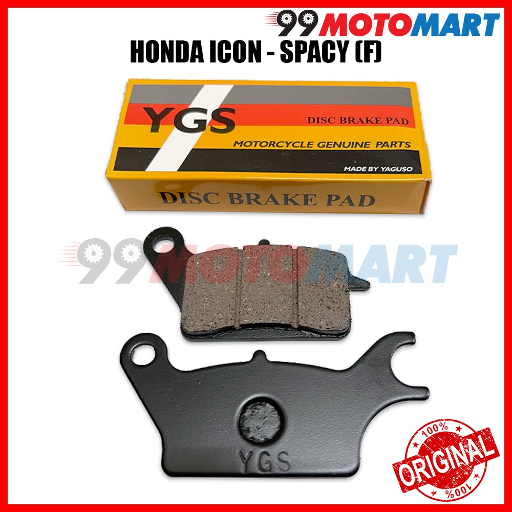 Honda ICON Brake Pad Spacy Front Brake Pad Apido Icon Spacy Yaguso ...
