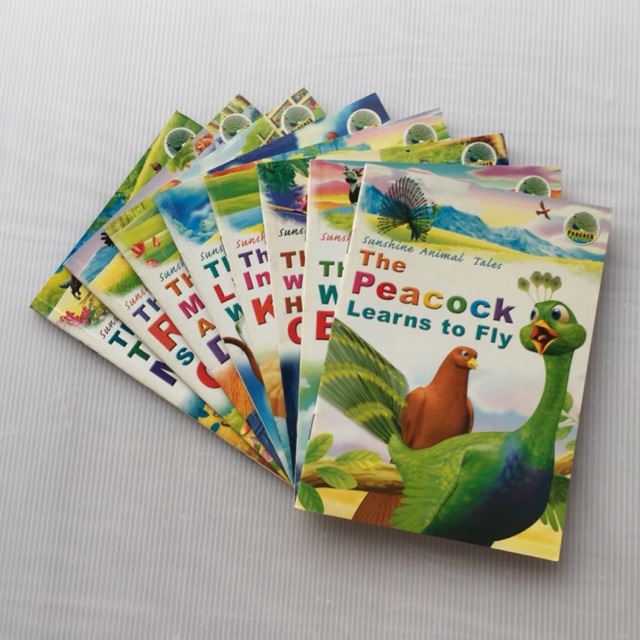 Peacock Series English Sunshine Animal Tales Children Story Books/Buku ...