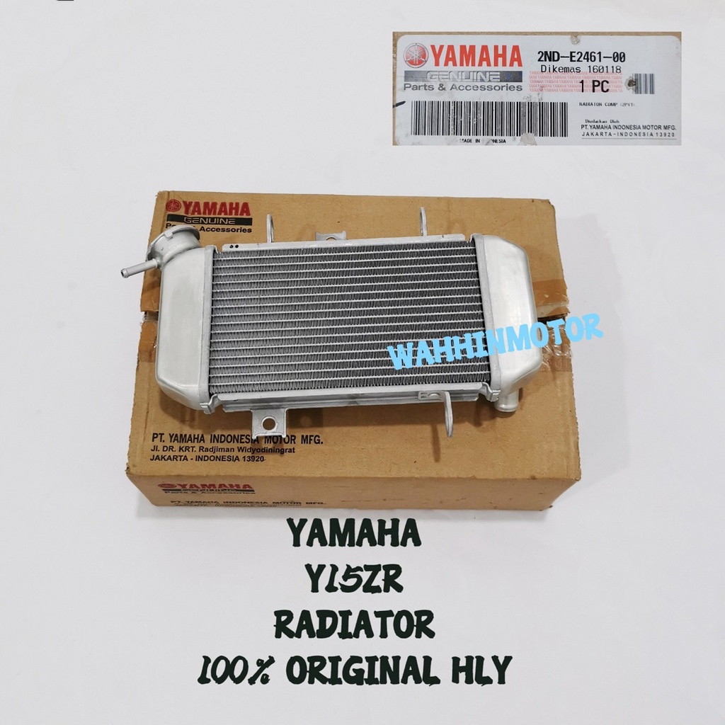 100% ORIGINAL YAMAHA Y15ZR Y15 V1 V2 RADIATOR TANK TANGKI COOLANT 2ND ...