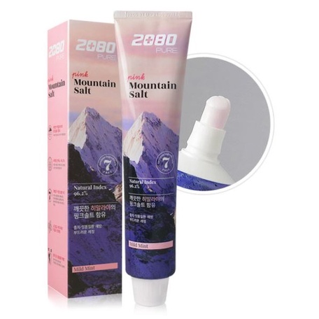 [2080] Himalayas pink salt, crystal salt toothpaste 150g / popular toothpaste in Korea / Dental ...