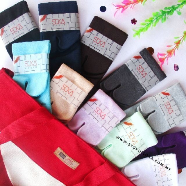 STOKIN MUSLIMAH STOKIN SOKA PLAIN STOKIN JARI STOKIN BERJARI STOKIN ...