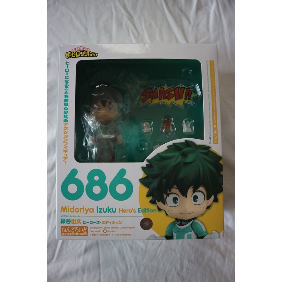 Nendoroid #686 My Hero Academia Midoriya Izuku Hero's Edition | Shopee ...