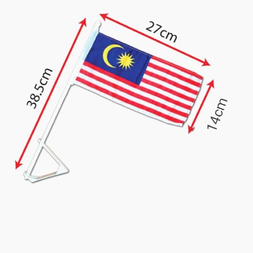 Malaysia Car Flag Bendera Malaysia Jalur Gemilang Ready Stock MERDEKA ...