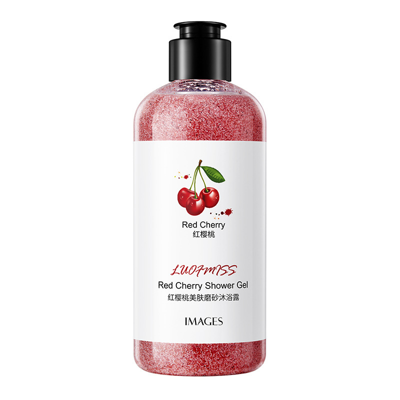 IMAGES Natural Fruit Extract Exfoliating Body Scrub Shower Gel Body Wash (300ml) | Shopee Malaysia