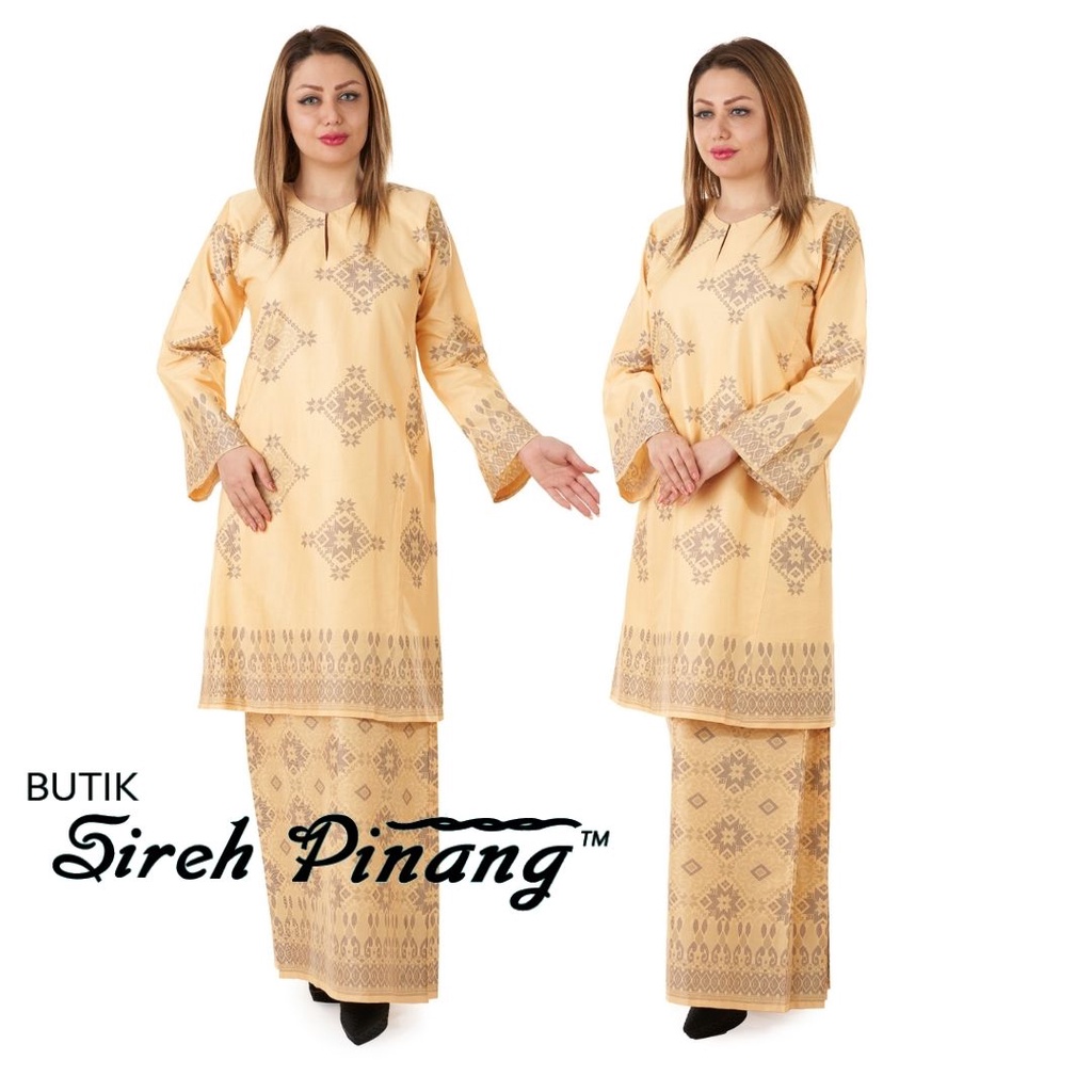 Butik Sireh Pinang - Kurung Pahang Songket Printed | Shopee Malaysia