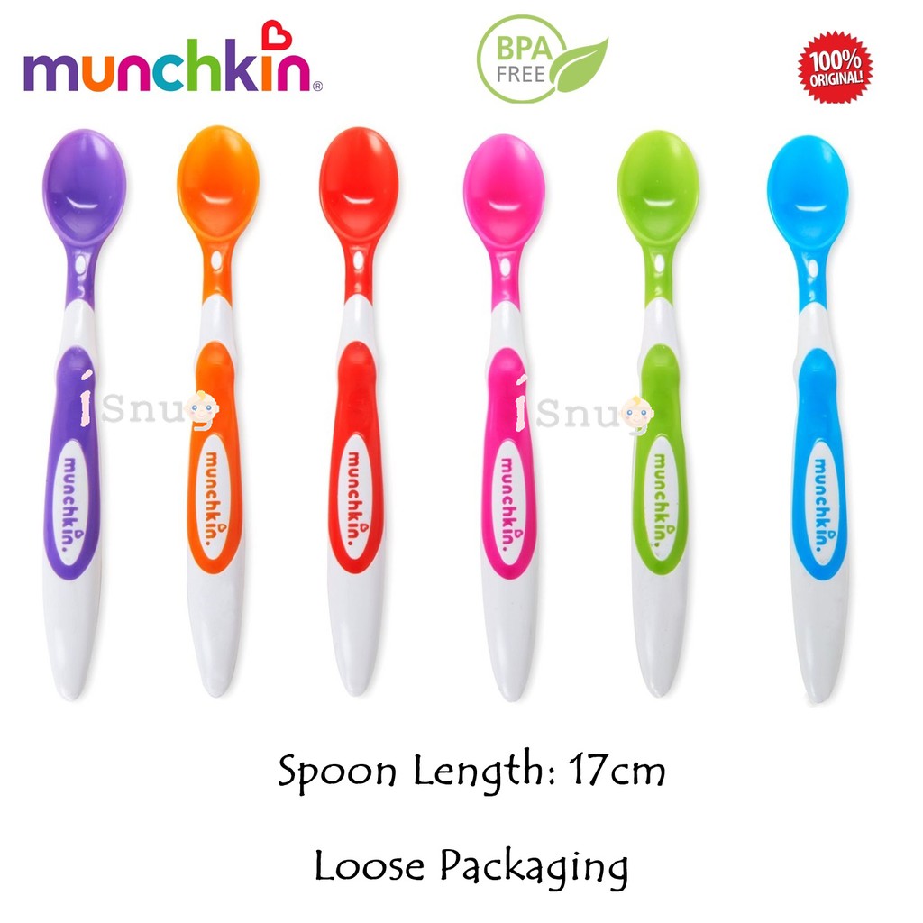 Munchkin Soft Tip Infant Baby Feeding Spoon 1Pc (Loose Packaging ...