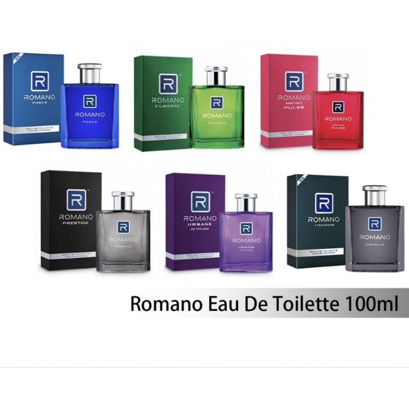 Romano EDT Perfume 100ml | Shopee Malaysia
