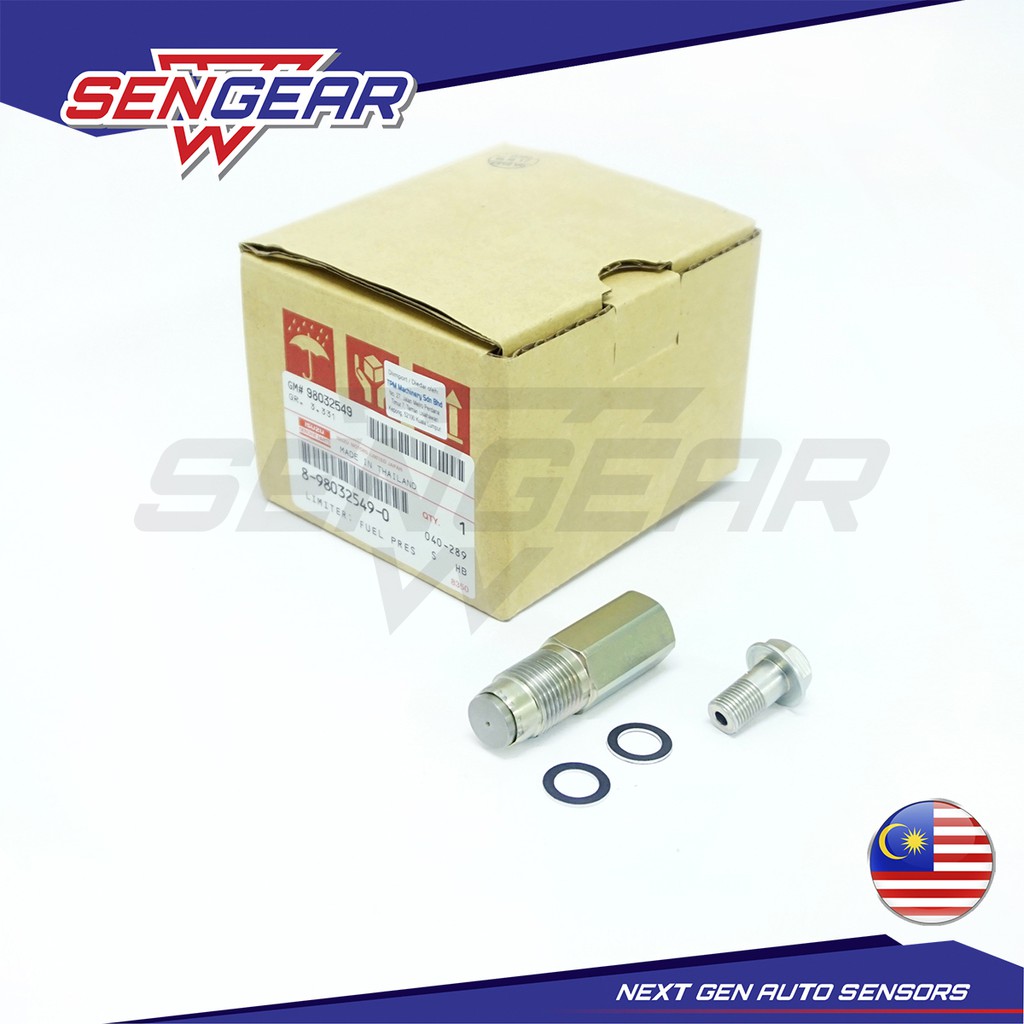 Isuzu Dmax Navara Trtion Fuel Pressure Return Valve 8-98032549-0 ...