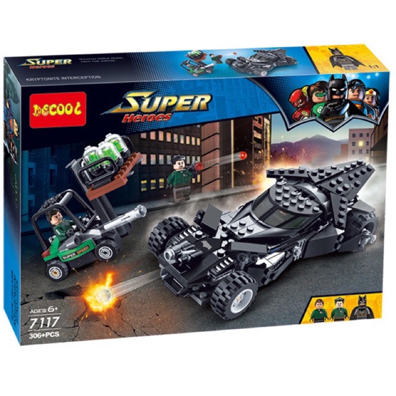 Building Blocks - Batman Kryptonite Interception (Decool 7117) | Shopee ...