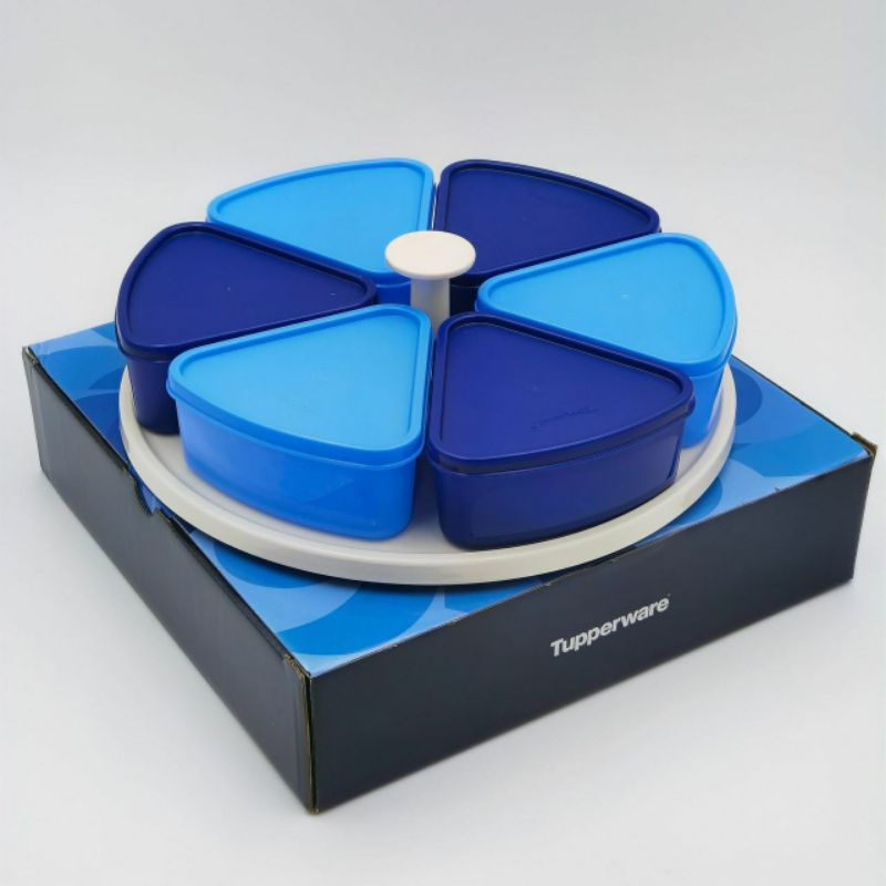 Tupperware Royale Blue MODULAR CAROUSEL | Shopee Malaysia