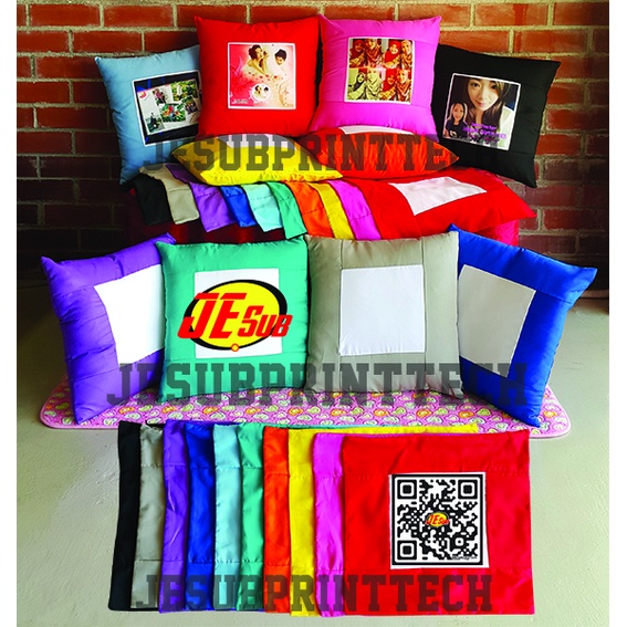 Sublimation Cushions - Cushion Cover (Square) (40 x 40cm) | Shopee Malaysia