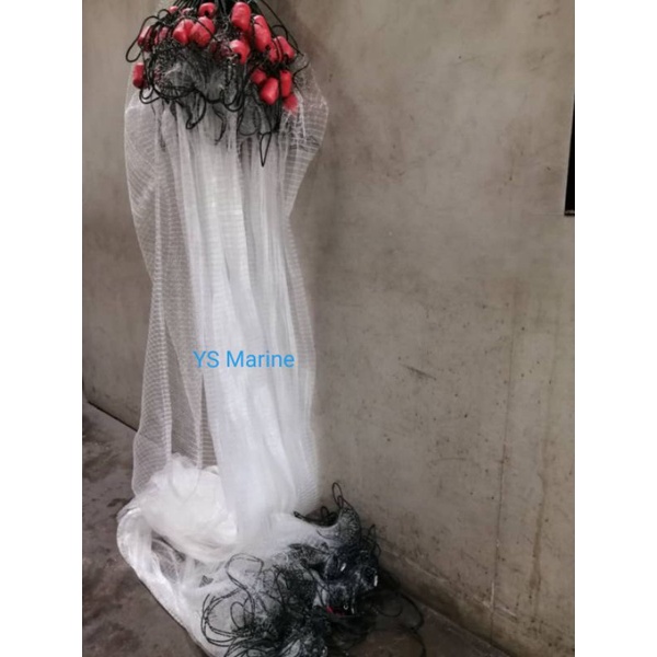 Pukat Tarik Tangsi Siap 1-1/4" x 8ft x 186ft | Shopee Malaysia
