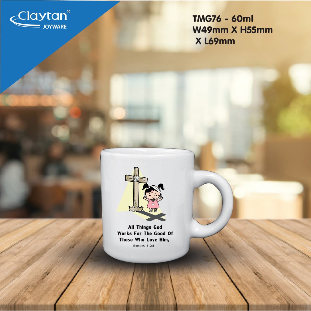 Claytan Joyware Mug | Cawan Seramik | JOYWARE Series | TMG76 60ml ...