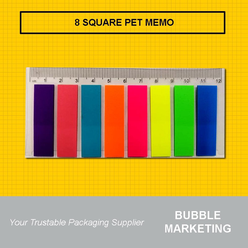 masterborong 5 Arrow Sign Here Sticky Note Memo Pad Fluorescent Cyber ...