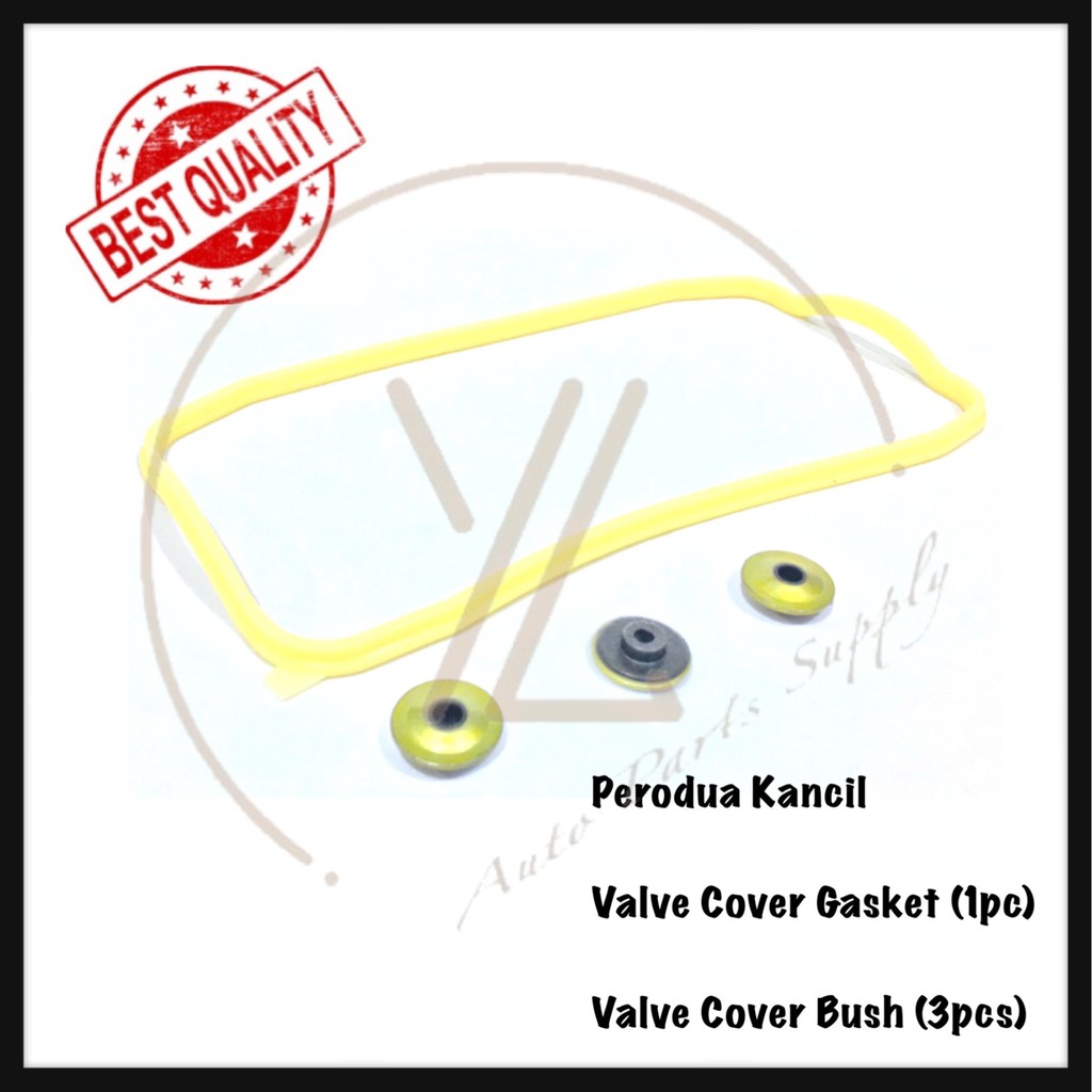 PERODUA KANCIL 660 850 (SILICONE) VALVE COVER GASKET & VALVE COVER BUSH ...