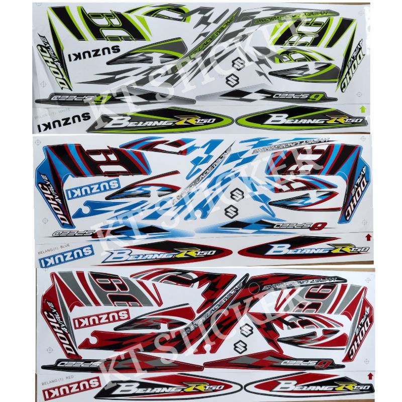 Suzuki Belang (1)Body Sticker | Shopee Malaysia