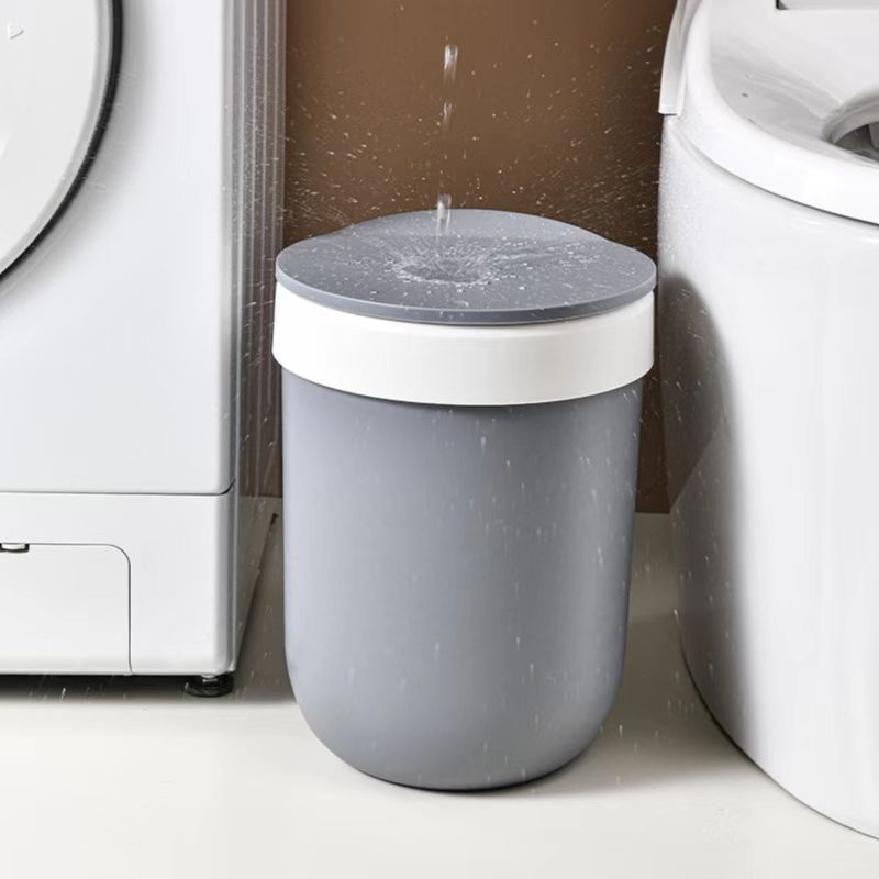 Minimalist Trash Bin with Press-type Lid , basurahan | Shopee Malaysia