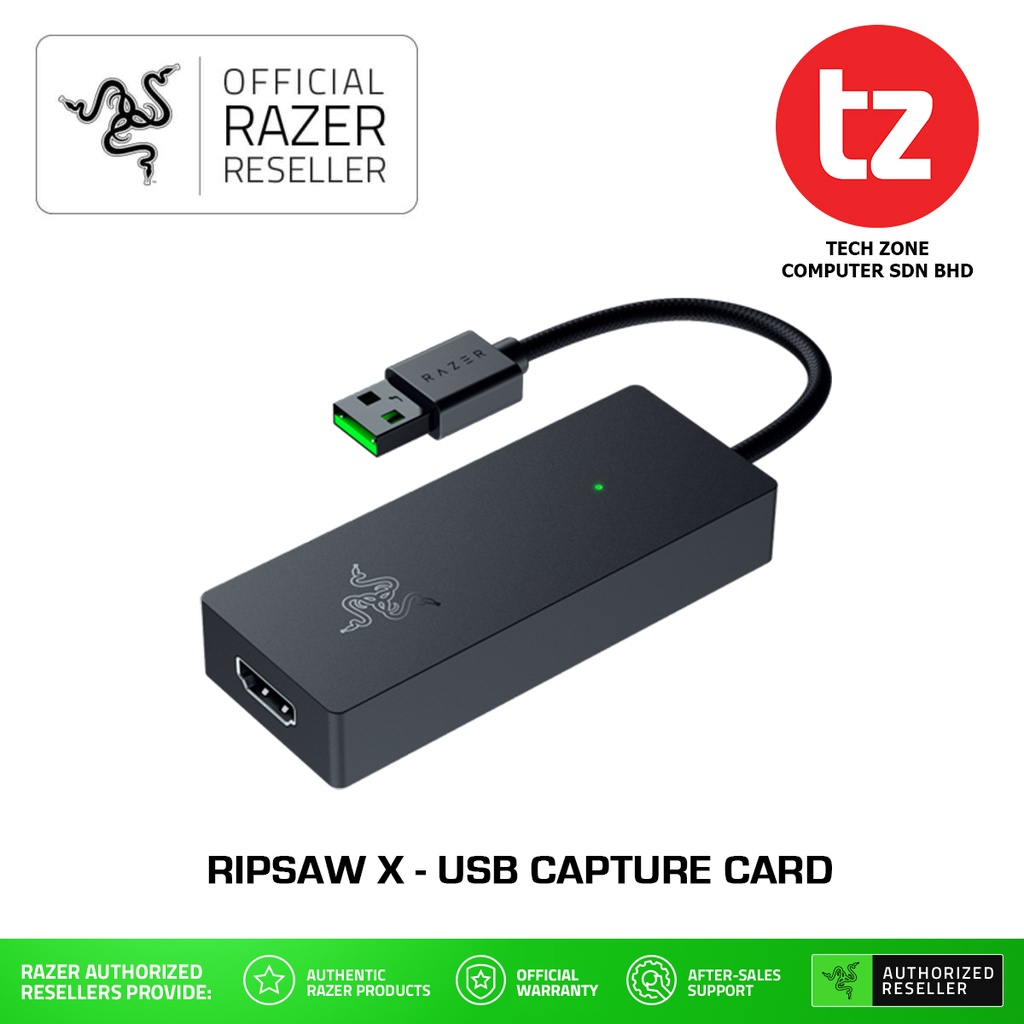 Razer Ripsaw X USB Capture Card with Camera Connection for Full 4K ...